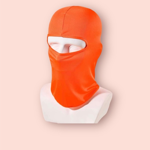 Accessories | Mens Orange Ski Mask | Poshmark